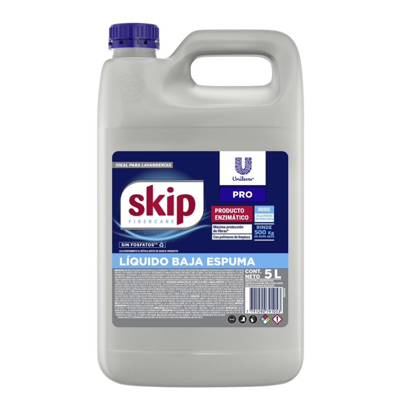SKIP JABON LIQUIDO ENZIMATICO U PRO X 5 LTS – Punto Profesional ...
